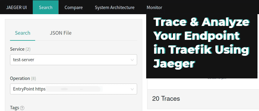 Setup Jaeger Tracing in Traefik :: — 🍉 Sysadmin Log Setup Jaeger Tracing in Traefik :: — 🍉 Sysadmin Log